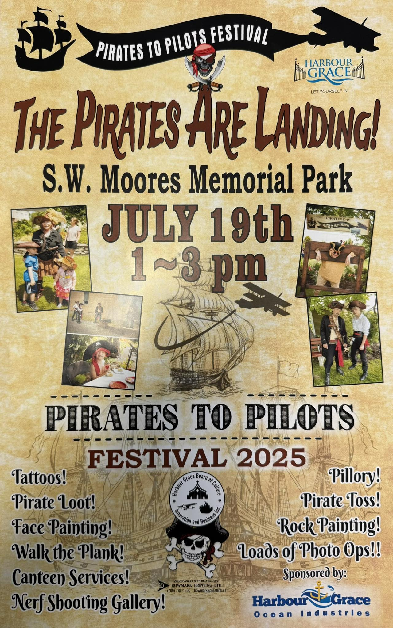 Pirates to Pilots Festival: Pirates Landing at the S.W. Moores Memorial ...